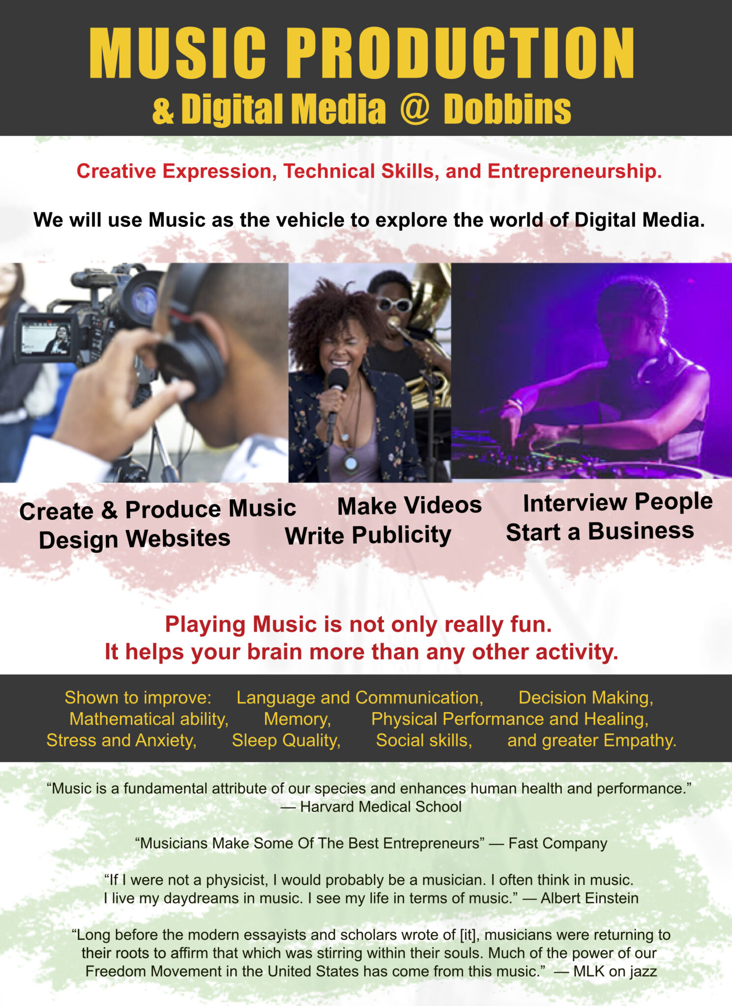 Music and Media Production - The Murrell Dobbins Career and Technical ...